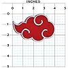 Amazon.com: Ata-Boy Naruto Patch, Akatsuki Iron On Patches - Naruto ...