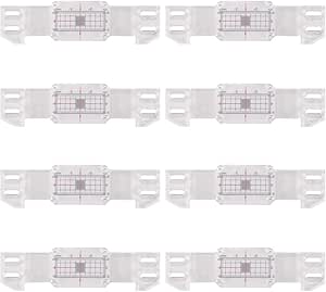 [1/2/4/6/8/10 Pieces] Crack Monitoring Record Standard Tell-Tale Crack ...
