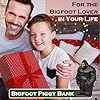 Amazon.com : Bigfoot Piggy Bank for Adults – Sasquatch Coin Bank for ...
