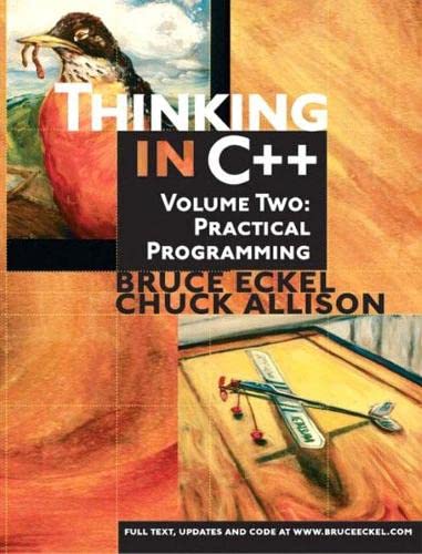 Amazon.com: Thinking in C++: Practical Programming, Volume 2: ...