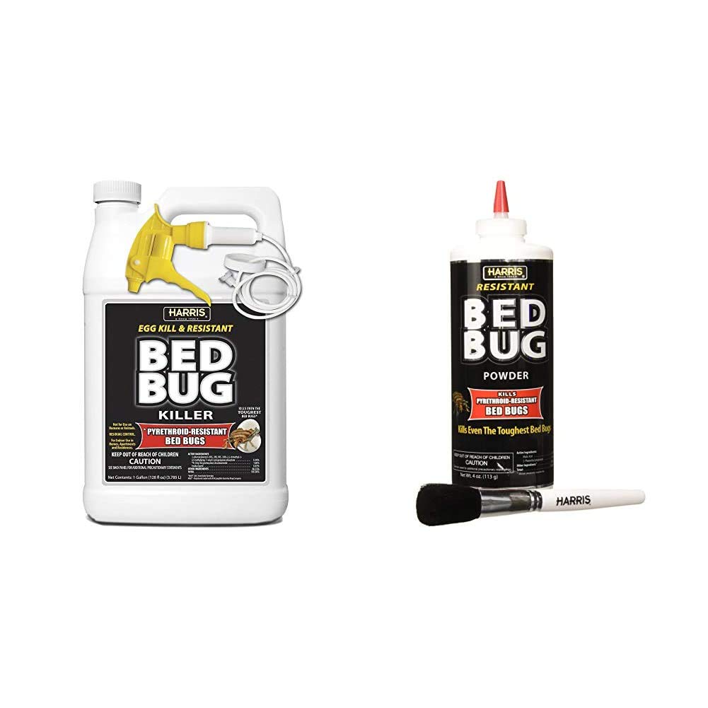 Buy HARRIS Toughest Bed Bug Killer, Liquid Spray with Odorless and Non ...