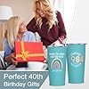Amazon.com | NVFCC 40th Birthday Gifts for Women, 1984 Birthday Gifts ...
