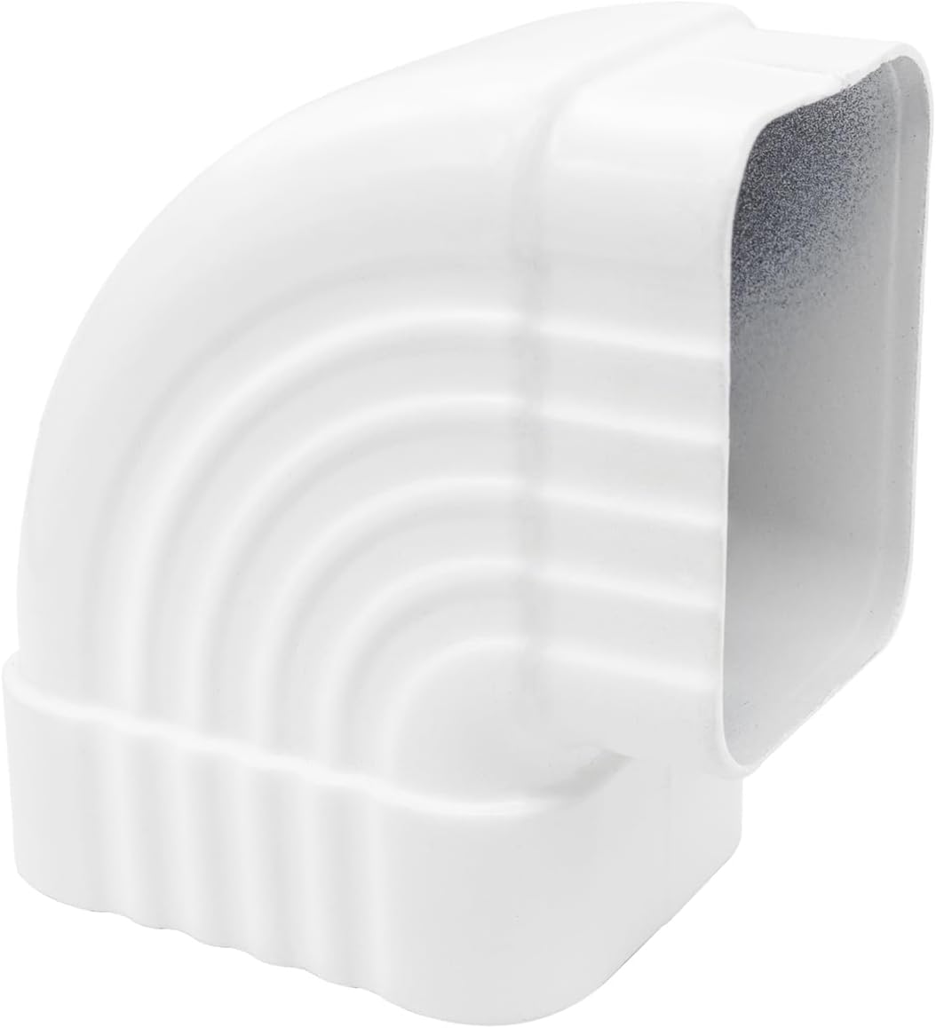 Gutter Elbow 2x3 90 Degree Downspout Elbow Gutter Connector Roofing ...