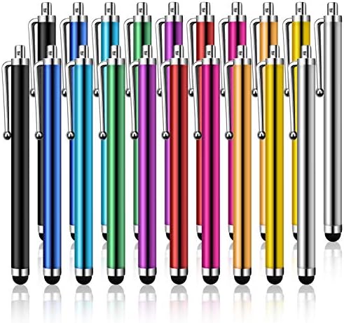 Stylus Pens for Touch Screens,2 Pack Touchscreen Pen 2 in 1 Rubber ...