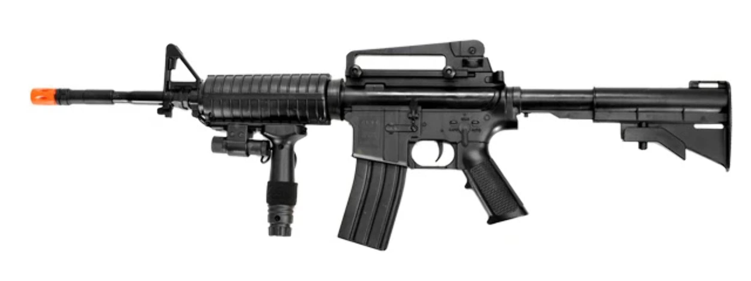 UK ARMS P1158CA Spring Airsoft Rifle M4A1 Carbine M4 AR15 AR-15 Assault ...