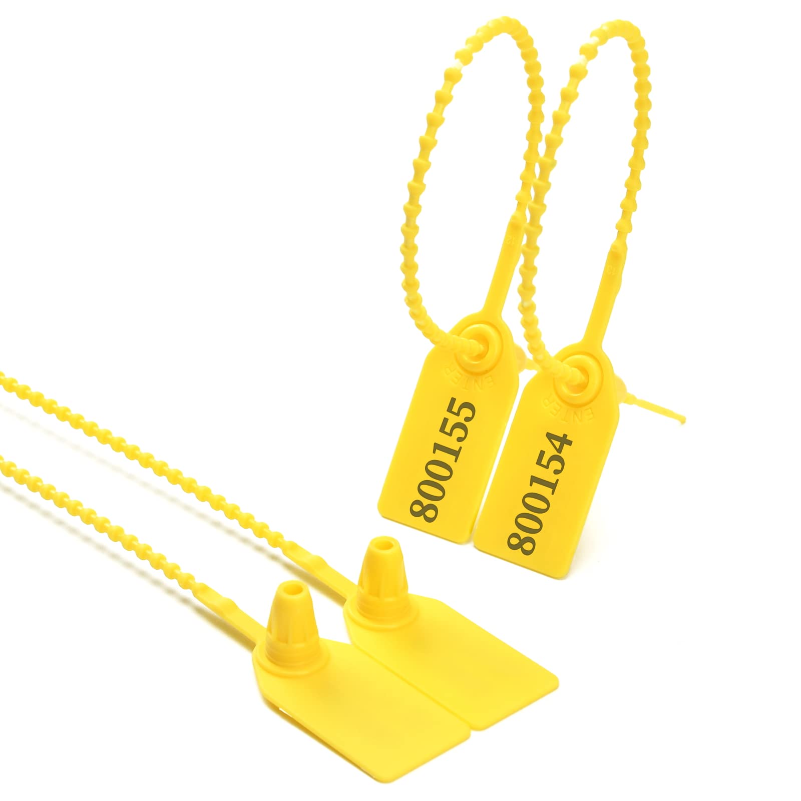 Amazon.com: Plastic Security Seals, Tamper Evident Security Tags ...