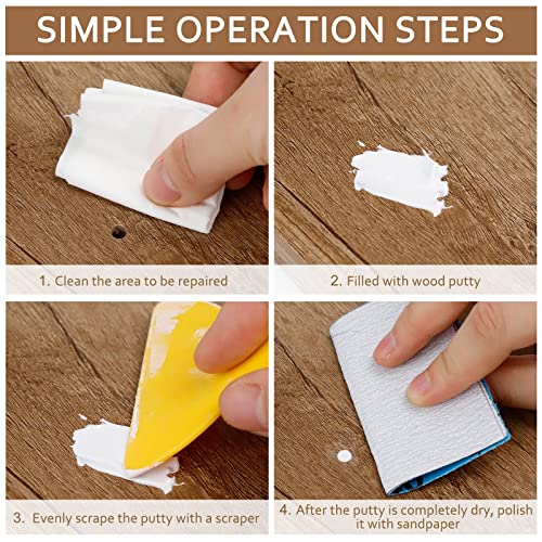 Snapklik.com : Wood Putty, Water-Based Wood Filler, White Wood Filler ...