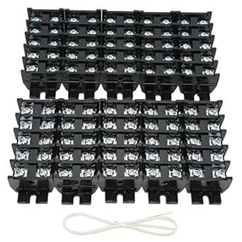 3NH® Power Distribution Blocks, Insulating ABS Small Compact Screw ...