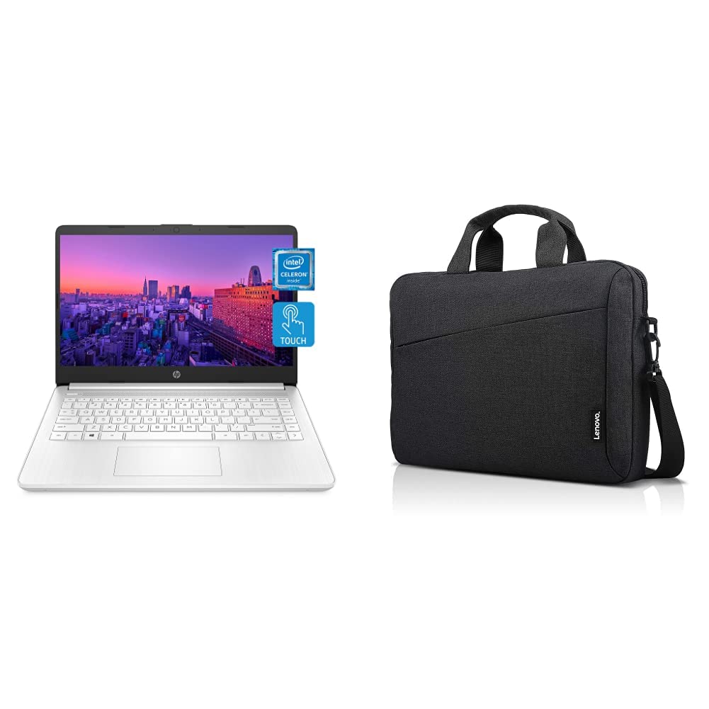 Buy HP 14 Laptop, Intel Celeron N4020 & Lenovo Laptop Shoulder Bag T210 ...