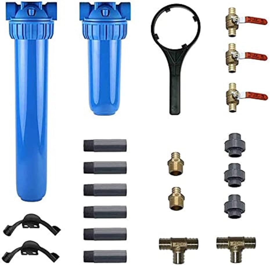 Aquasana Whole House Water Filter System Professional Installation Kit ...