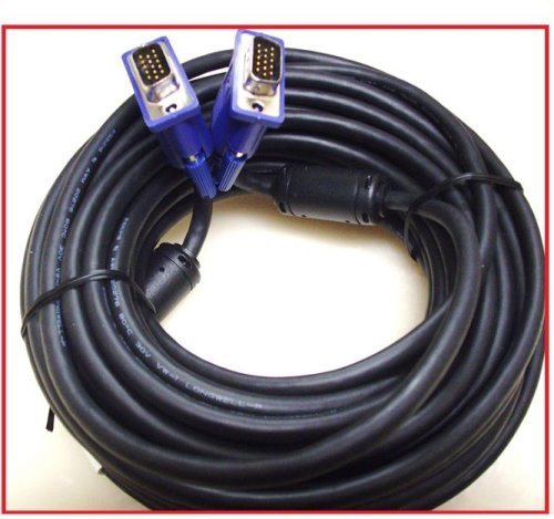 PTC 36ft PREMIUM SERIES VGA/SVGA Projector Male to Male Cable - Black ...