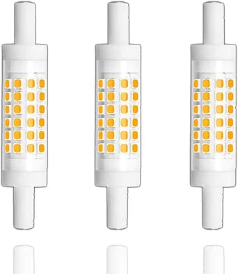 Amazon.com: Doright Dimmable R7S LED Bulb Daylight 78mm J-Type Double ...
