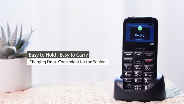 Watch Ushining unlocked senior cell phone on Amazon Live