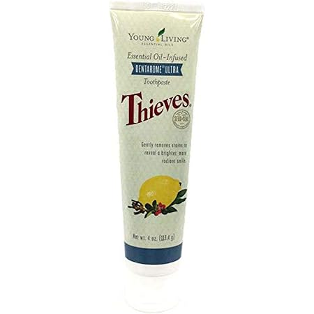 Amazon.com: Young Living Thieves Whitening Toothpaste - Natural Oral ...