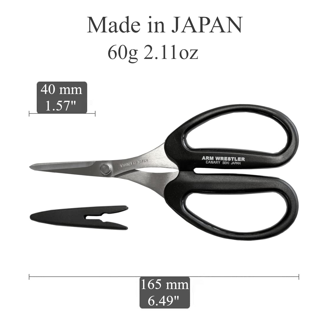 Snapklik.com : CANARY Utility Scissors All Purpose Heavy Duty 6.5 ...
