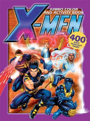 X-Men: Jumbo Color And Activity Book: Meredith Books: 9780696226557 ...