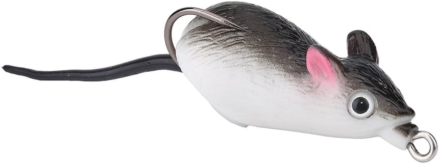 Amazon.com : Topwater Mice Lure,Mouse Rat Fishing Lure,1pcs Freshwater ...