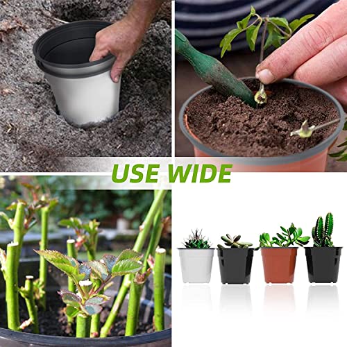 Snapklik.com : UPMCT 4 5 6 Inch Nursery Pots Variety Pack, 45 Pack ...