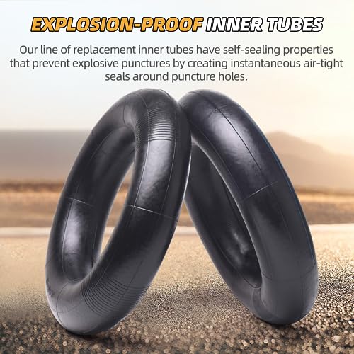 Snapklik.com : 2 Pack 3.00/3.50-8 Replacement Inner Tubes