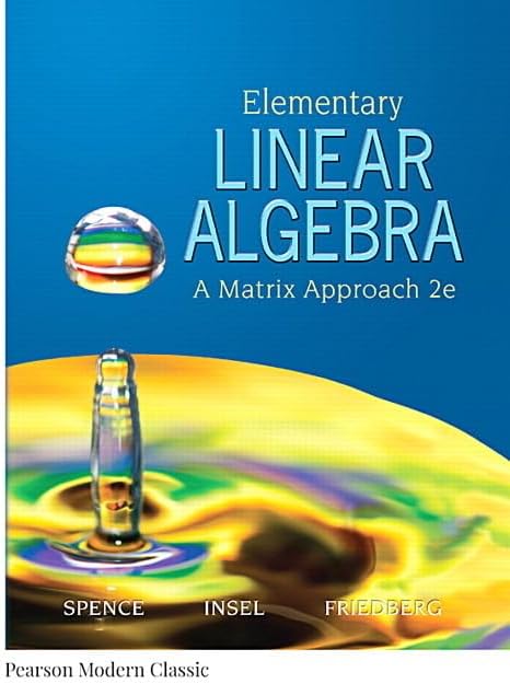 Elementary Linear Algebra (Classic Version) : Buy Online at Best Price ...