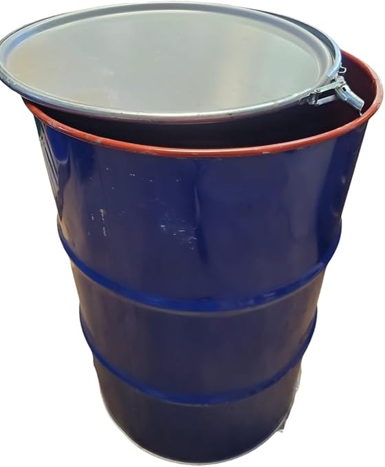 Amazon.com: 55 Gallon Burn Barrel w/Lid : Patio, Lawn & Garden