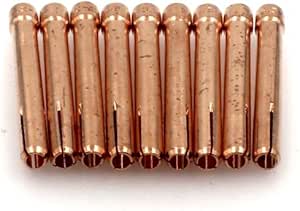 10N24 Collet 3/32'' 2.4mm Fit WP-17 WP-18 WP-26 TIG Welding Torch PK/10 ...