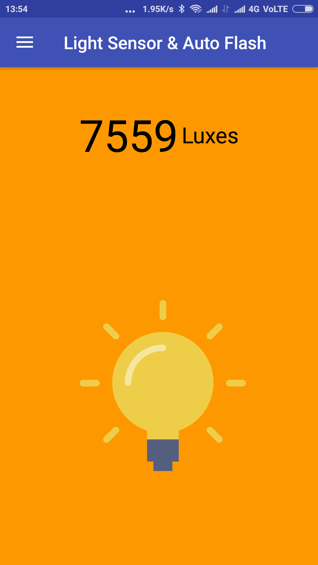 Light Sensor And Automatic Flash Light - App on Amazon Appstore