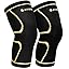 AVIDDA Knee Support Brace 2 Pack - Compression Knee Sleeves for ...