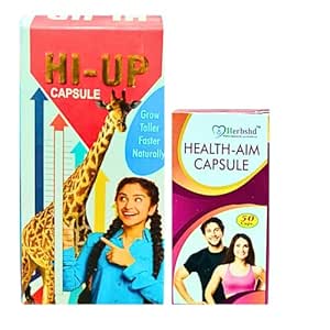 Buy Ayurvedic Hi-Up & Health AIM Capsule Combo | Immunity & Energy ...