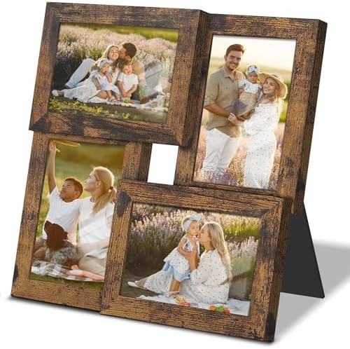 Amazon.com - Samdola Picture Frame 4x6 Collage Frame for 4 Photo ...