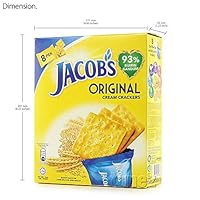 Amazon.com: Mondelez Malaysia Jacob's Original Cream Crackers Wheat ...