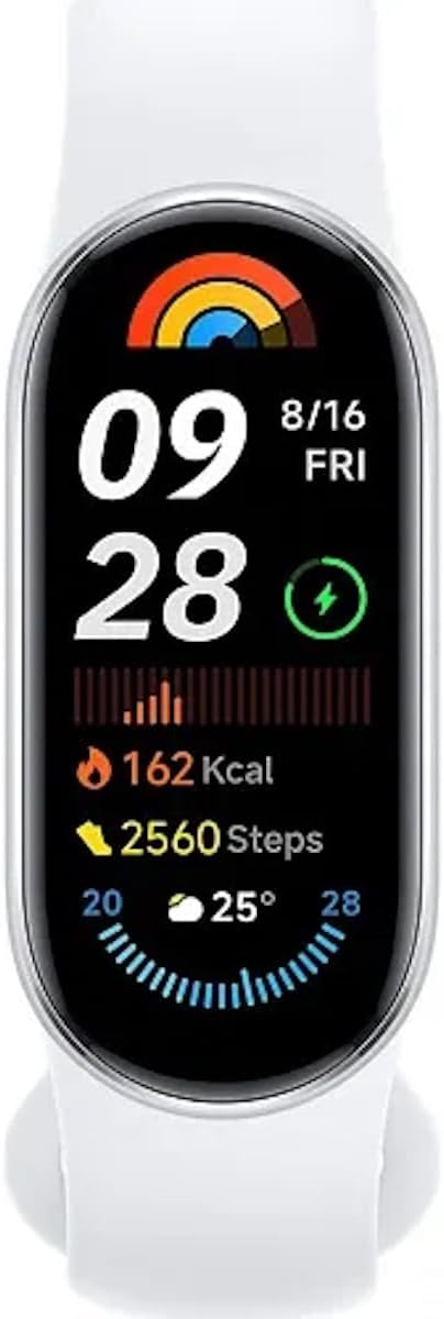 Amazon.com: Xiaomi Smart Band 9 Active Global Version 1.47'' Display 18 ...