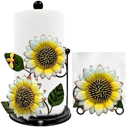 Amazon.com - Sunflower Paper Towel Holder - Sunflower Kitchen Decor and ...