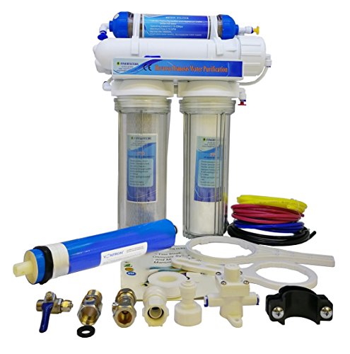 FINERFILTERS 4 Stage Aquatic Reverse Osmosis Unit 50GPD With DI Chamber ...
