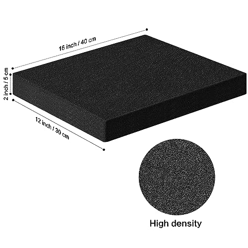 Snapklik.com : 3PCS Toolbox Polyurethane Foam Sheet, 16 X 12 X 2 Inch Foam Pad Cuttable PacKing ...