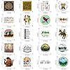Amazon.com: 64pcs Boy Scouts Sticker, Cute Cartoon Vinyl Waterproof ...