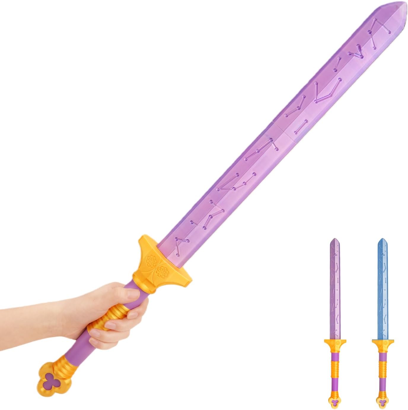 Amazon.com: 3D Printed Purple Cosplay Costume Sword - Reinforced ...