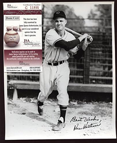 Ken Keltner Autographed Photo JSA - Autographed MLB Photos at Amazon's ...