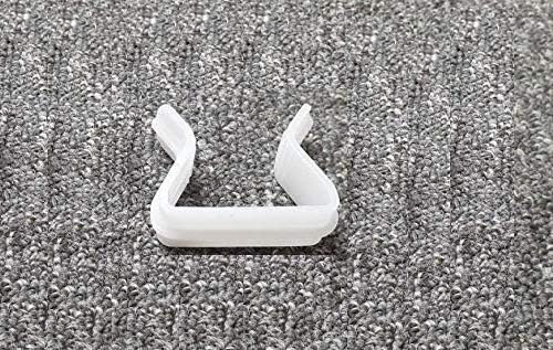 Just Accessories® Plastic U Clips For Divan Bed Bases and Ottoman Bed ...