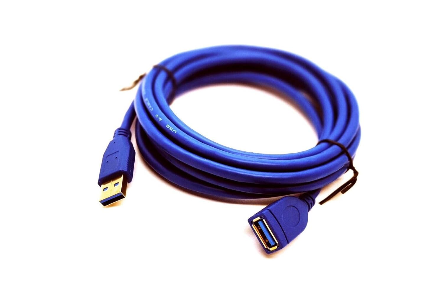 Amazon.com: 3Ft USB 3.0 A Male/A Female Extension Cable Blue Color ...