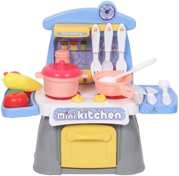 Buy VGRASSP Mini Kitchen Set Toy for Kids Girl, Chef Role Playset ...