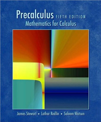 Precalculus (text only) 5th (Fifth) edition by J. Stewart,L.Redlin,S ...