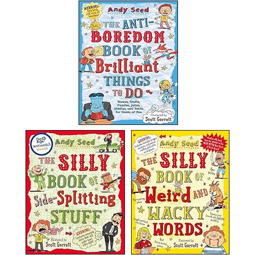 Andy Seed 3 Books Collection Set (The Silly Book of Side-Splitting ...