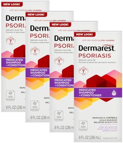 Amazon.com : Dermarest Medicated Shampoo Plus Conditioner for Psoriasis ...