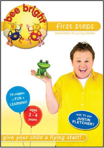 bee bright first steps with Justin Fletcher (2-4 years) [DVD] Justin ...