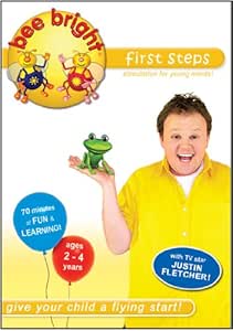 bee bright first steps with Justin Fletcher (2-4 years) [DVD] Justin ...
