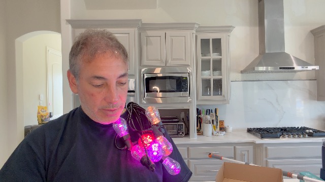 Watch LED RGB String Lights for Patio or Other Review & Unboxing - 4K ...