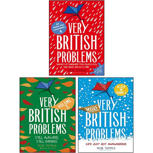 Very British Problems Series Collection 3 Books Set By Rob Temple ...
