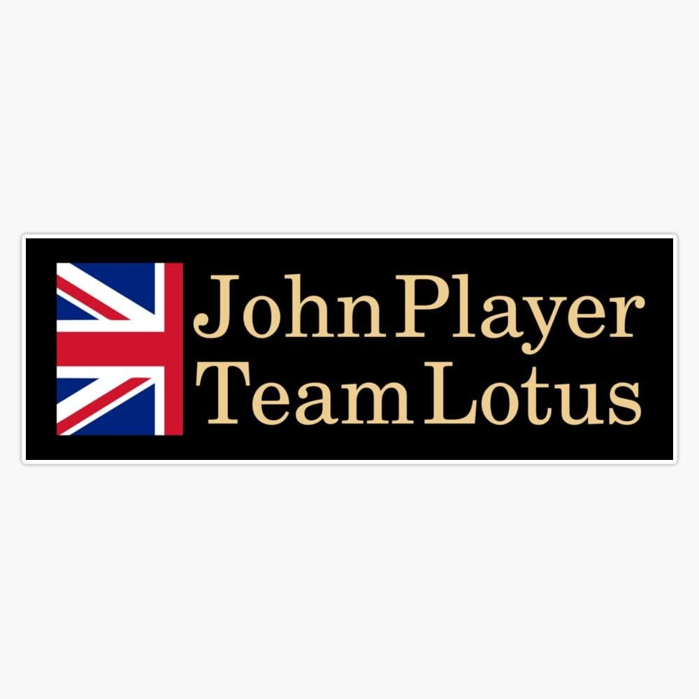 Amazon.com - John Player Special - Team Lotus Vinyl Waterproof Sticker ...