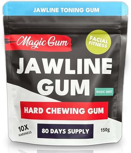Amazon.com : Titan Gum: Ultra Tough Hard Chewing Gum for Jawline ...